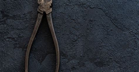 Diy 강철 강철 플라이어 거친 질감 거친 표면 공예 구성하다 그립 도구 금속 금속 가공 기계공 기계의 녹 녹슨 늙은 금속 다리미 도구 도구