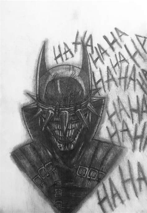 The Batman Who Laughs Drawing Drawing Word Searches