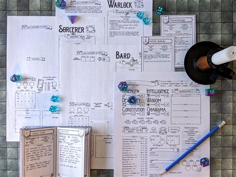 Oc My Collection Of Hand Drawn Character Sheets And Printable