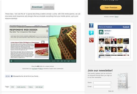 30 Useful Responsive Web Design Tutorials Web Design Responsive Web
