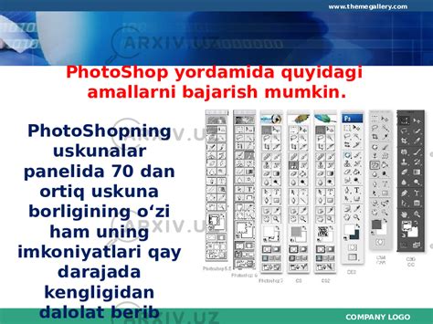 Photoshop Rastrli Grafik Muharririda Ishlash Asoslari Photoshop