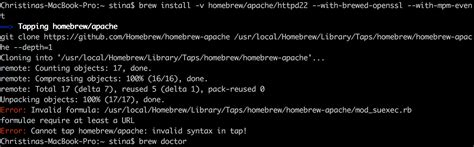 First Issues With Macos 1013 High Sierra · Issue 14418 · Homebrew