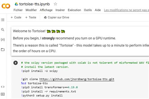 Text to speech Tortoise l alternative à Vall E de Microsoft Le