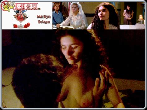 Naked Marilyn Solaya In Strawberry And Chocolate