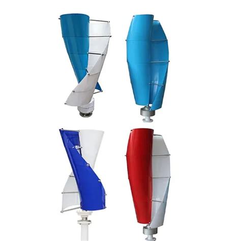 Customize 10kw Wind Turbine Low Start Wind Speed Pitch Control Spiral