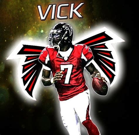 Pin By Hassan Gilchrist On Vick 7 Nfl Football 49ers Falcons