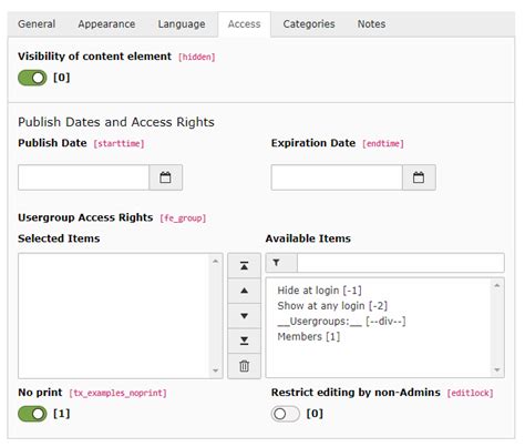 Customization Examples Typo Explained Documentation