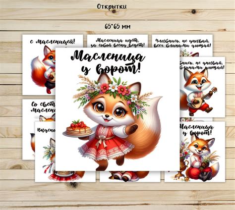 Открытки бирка Масленица Наташа Барбаянова скачать на Wildberries Цифровой 186092