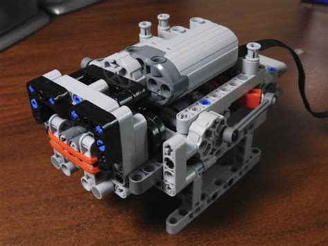 Lego Moc Sequential Rc 4 Speed Dual Clutch Gearbox With Pf Servo Motor