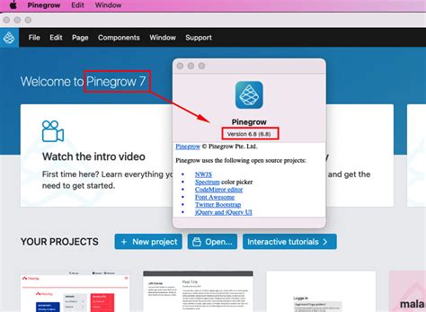 What Version Is Pinegrow 7 Bug Reports Pinegrow Community Forum