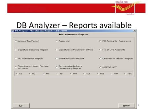 Ppt Db Analyzer Utility Powerpoint Presentation Free Download Id