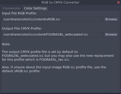 Github Jgmdev Rgb Cmyk Linux Gui To Facilitate Conversion Of An