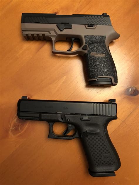 New Pew Pews Sig P320c And Glock 19 Edc
