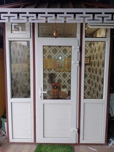Swing Interior Upvc Hinged Door 8 Mm Toughened Glass At ₹ 750sq Ft