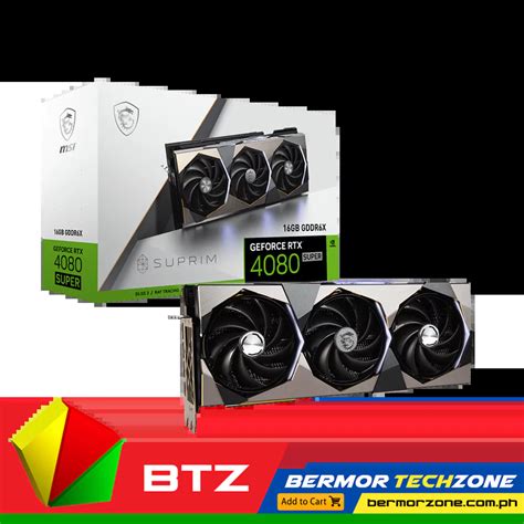 Msi Geforce Rtx Super G Suprim Suprim X Graphics Card Bermor Techzone