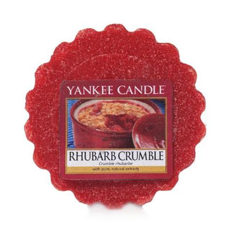 Yankee Candle Rhubarb Crumble Wax Tart Bubblelush Divine Ts