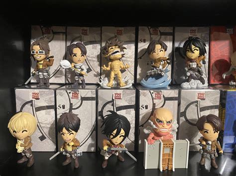 Just Got The Plushies In And Now Have 100 My Aot Youtooz Collection