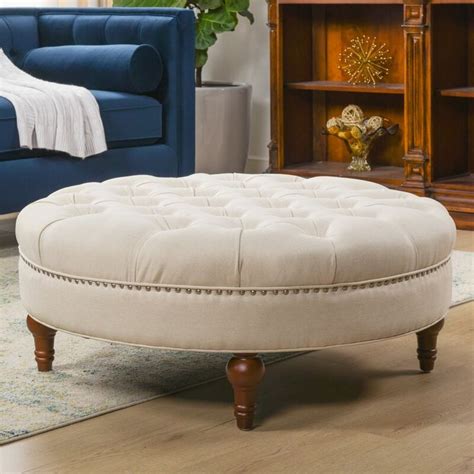 Alcott Hill Holquin Tufted Cocktail Ottoman And Reviews Wayfair