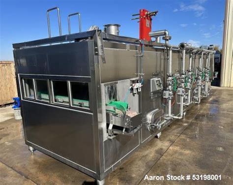 Sk Pack 64 X 24 Stainless 4 Zone Pasteurizer Tunnel Model Psts 40