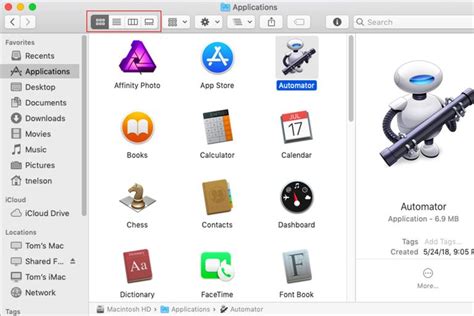 Using Finder Views On Your Mac