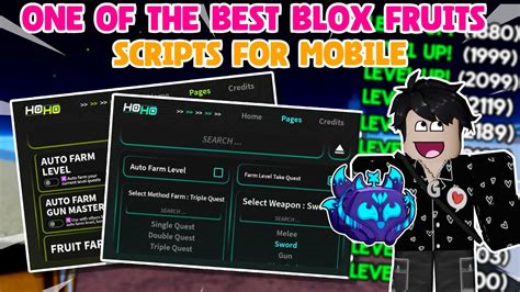Blox Fruits Script Mobile Pastebin Auto Farm Sea Event More YouTube