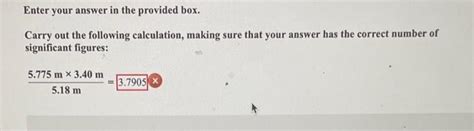 Solved Enter Your Answer In The Provided Box Carry Out The Chegg