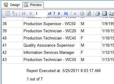 Ssrs Customized Footer Techmbabi