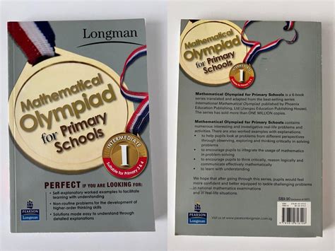 數學 Longman Math Olympiad Primary P3 4 興趣及遊戲 書本 And 文具 教科書 Carousell