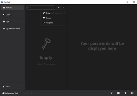 Keeweb An Opensource Password Manager R Dspace