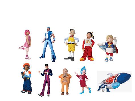 Lazy Town Characters Names