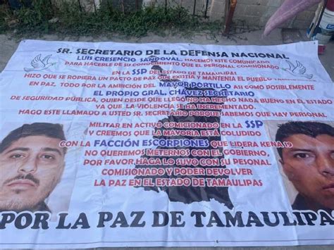 Grupo Escorpión del Cártel del Golfo se graba en Matamoros y manda mensaje a autoridades Infobae