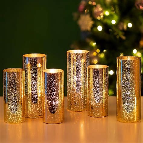 Diy Mercury Glass Candle Holders
