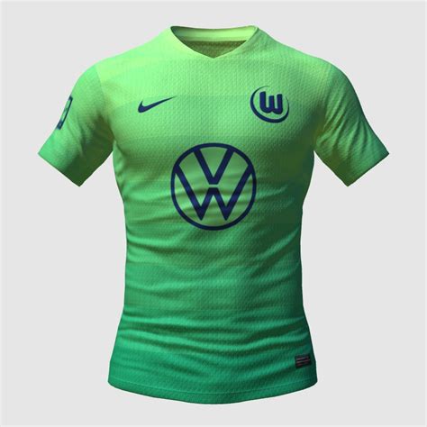 Wolfsburg Home FIFA Kit Creator Showcase