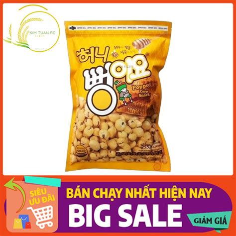 Snack Bắp Rang Bơ Vị Mật Ong Hàn Quốc 255gram Shopee Việt Nam