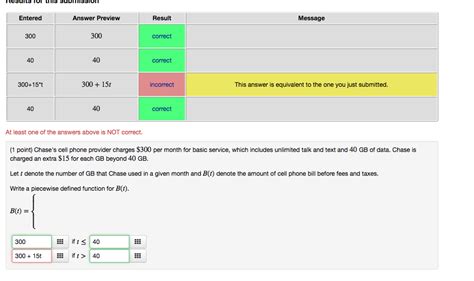 Solved Entered Answer Preview Result Message Correct Chegg