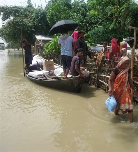 Rahat Floods Assam And Bihar 2020 Goonj