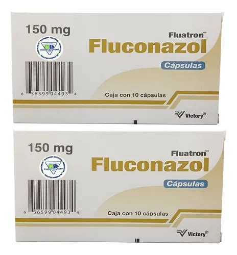 2 Fluconazol Fluatron 150mg C10 Cápsulas Victory Mercadolibre