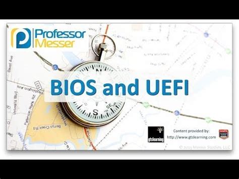BIOS And UEFI CompTIA A 220 901 1 1 Comptia A Training Courses