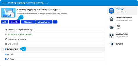 How To Use Sections In A Course In The Legacy Interface Talentlms