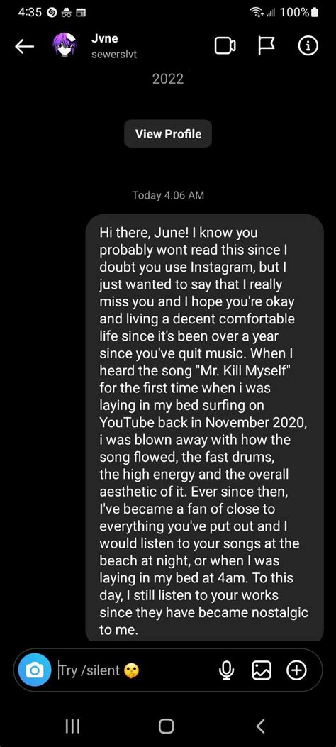 I Wanna Share What I Wrote To June On Ig I Know Its Cringe But Fuck