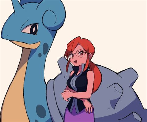Lapras And Lorelei Pokemon And 1 More Drawn By Tyako 089 Danbooru