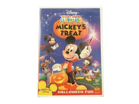 Disney Mickey Mouse Clubhouse Mickeys Treat Dvd Halloween Special