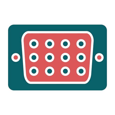 Premium Vector Vector Design Vga Port Icon Style