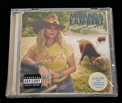 Miranda Lambert Postcards From Texas Cd Explicit Version Brand New