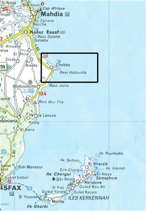 Localisation Des Chrafi De La Chebba Download Scientific Diagram