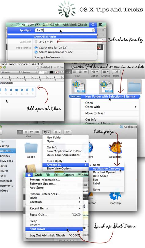 OS X Tips And Tricks Part 2