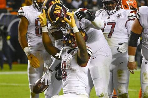 Commanders Rb Brian Robinson Scores First Td Of Career
