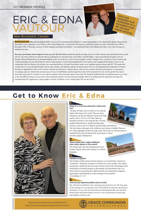 Eric And Edna Vautour Gci Update