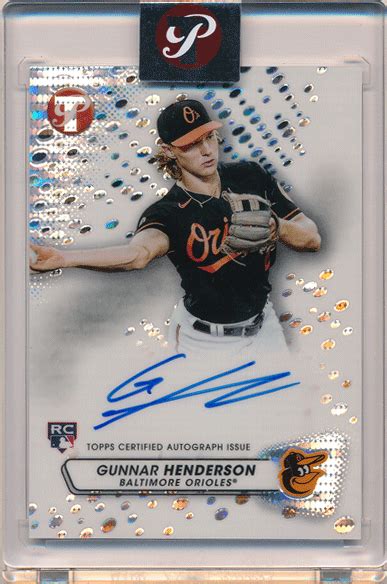 トレカショップ Rookie Star Gunnar Henderson Mlb 2023 Topps Pristine Rc Rookie
