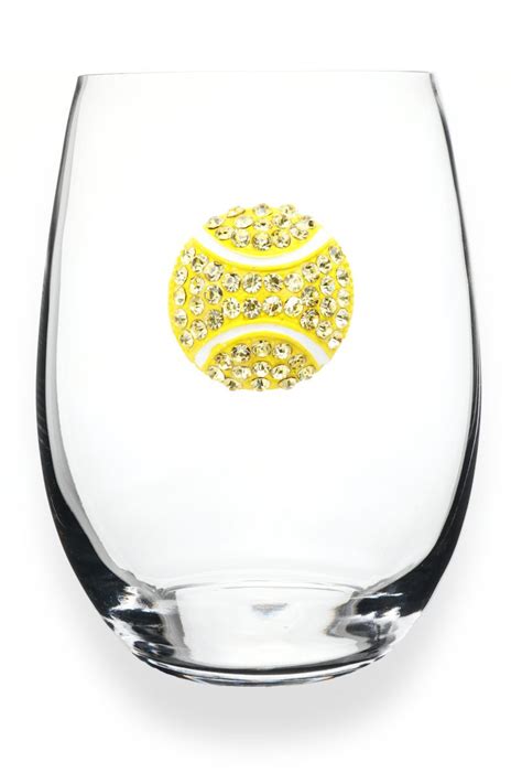 Sports Collection Jeweled Wine Glasses The Queens Jewels